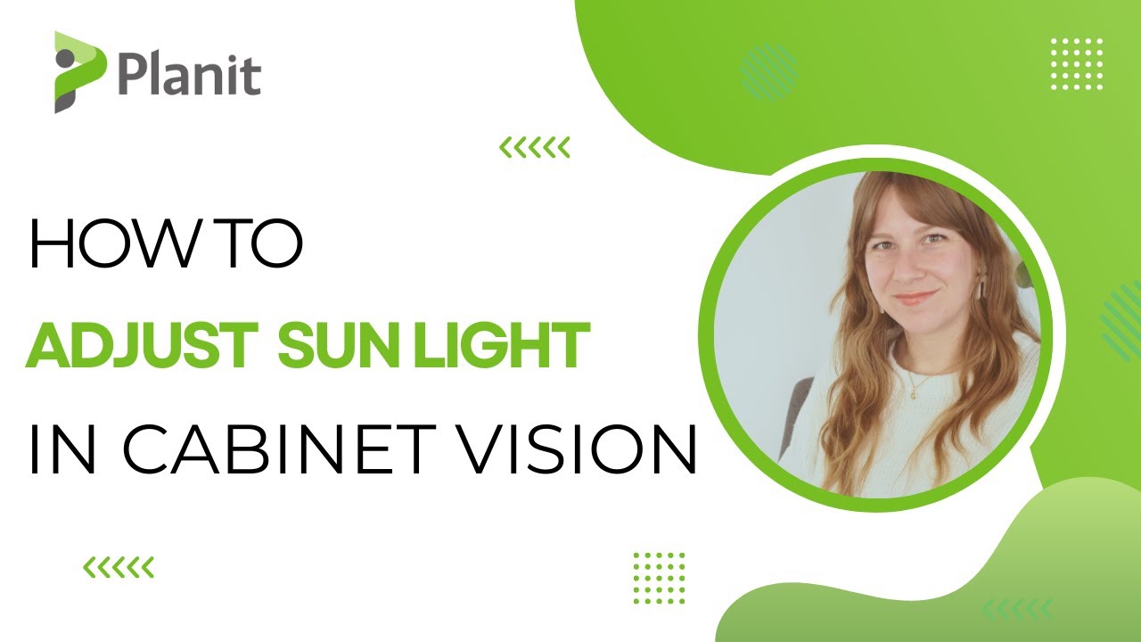 Adjusting Sunlight and Shadows in CABINET VISION Renders