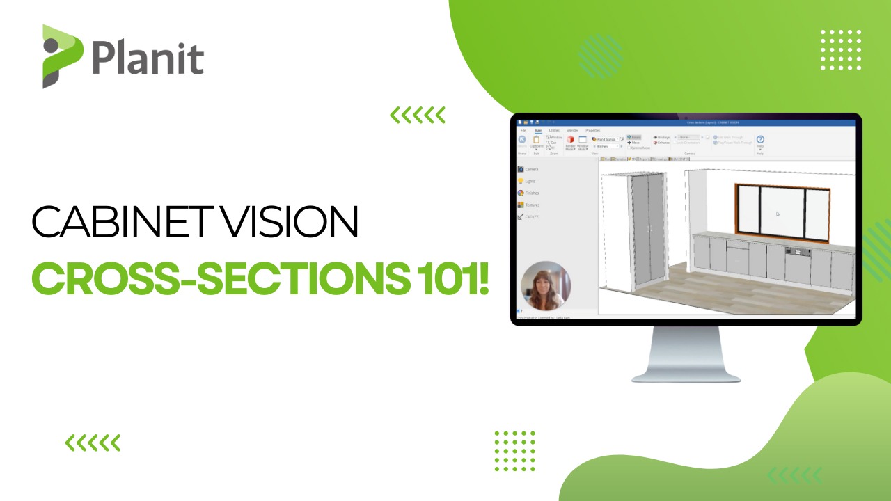 Using Cross Sections in CABINET VISION for Clearer Drawings | Planit